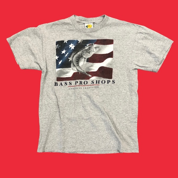 Bass Pro Shops | Shirts | Vintage Bass Pro Shops Graphic Tee Xs | Poshmark